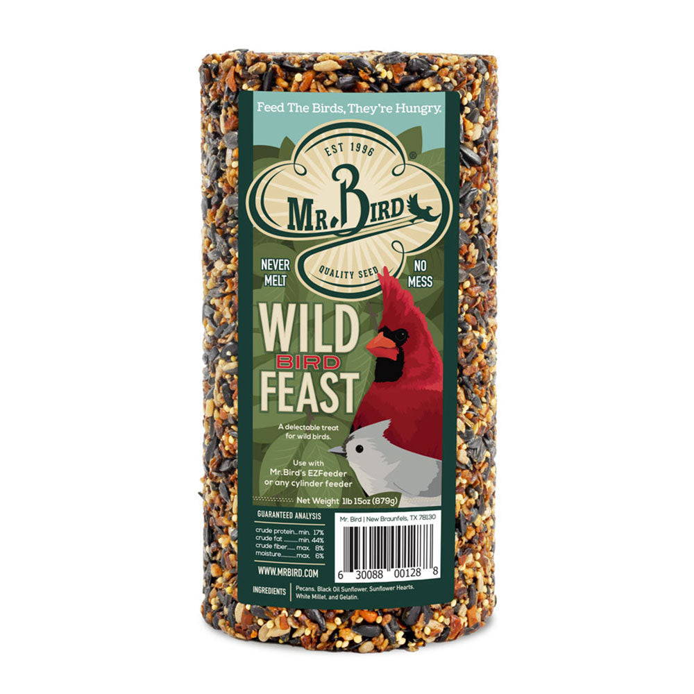 Mr. Bird WildBird Feast Seed Cylinder – Small – Birds Choice