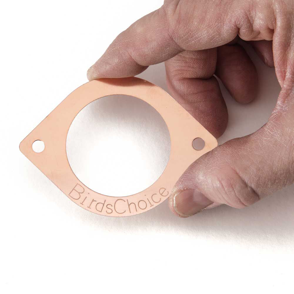 Copper Portal Predator Guard for Bird House 1.5625" – Birds Choice