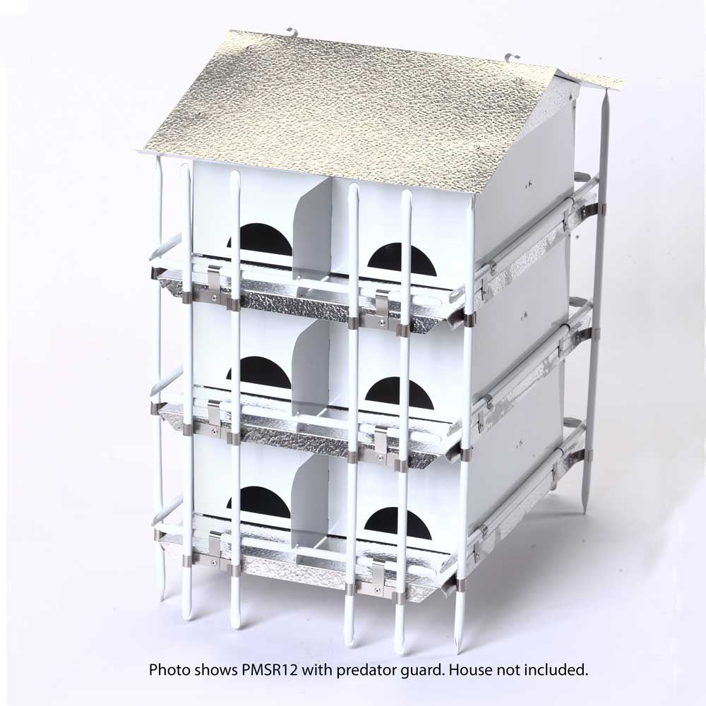 Purple Martin Predator Guard Kit for 4 Floor House-GUARD ONLY-HOUSE NO ...